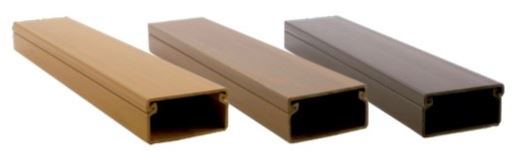 Canaleta imitación madera 70x40 mm. Tiras de 2 metros en PVC. – BRICOLAMP